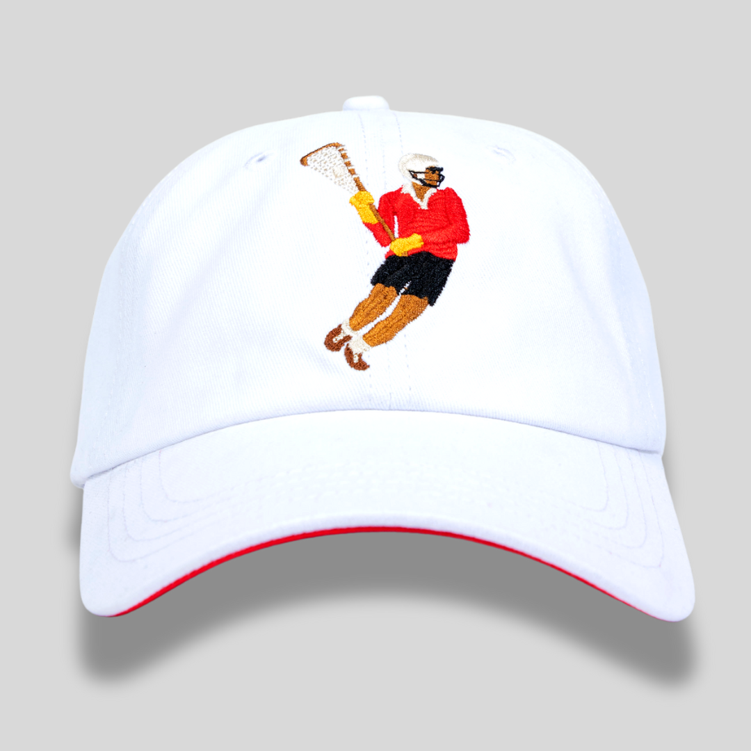 Classic White Lacrosse Ball Cap – LAX World