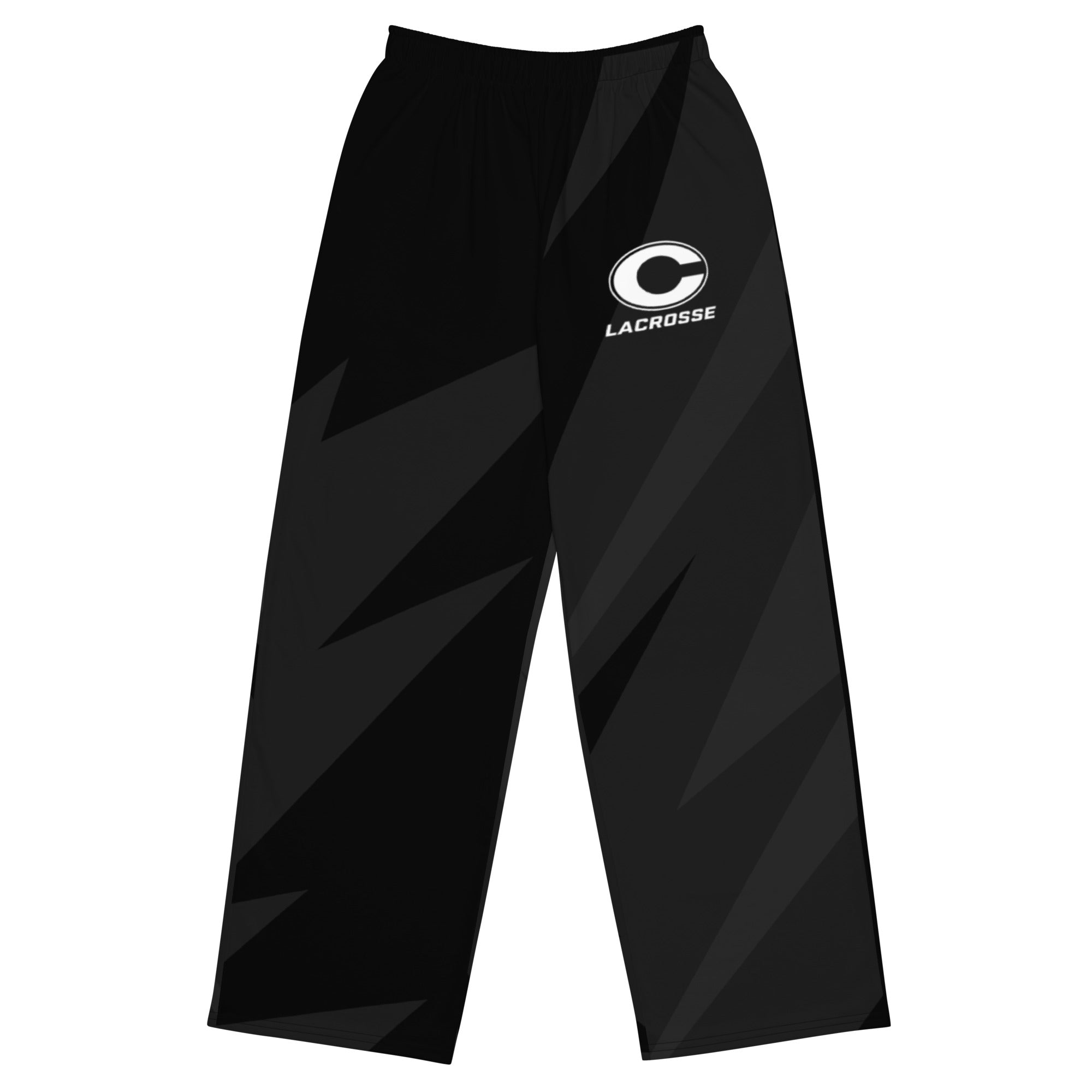 LAX World for Norfolk Christian Lacrosse - Black Pajama Pants